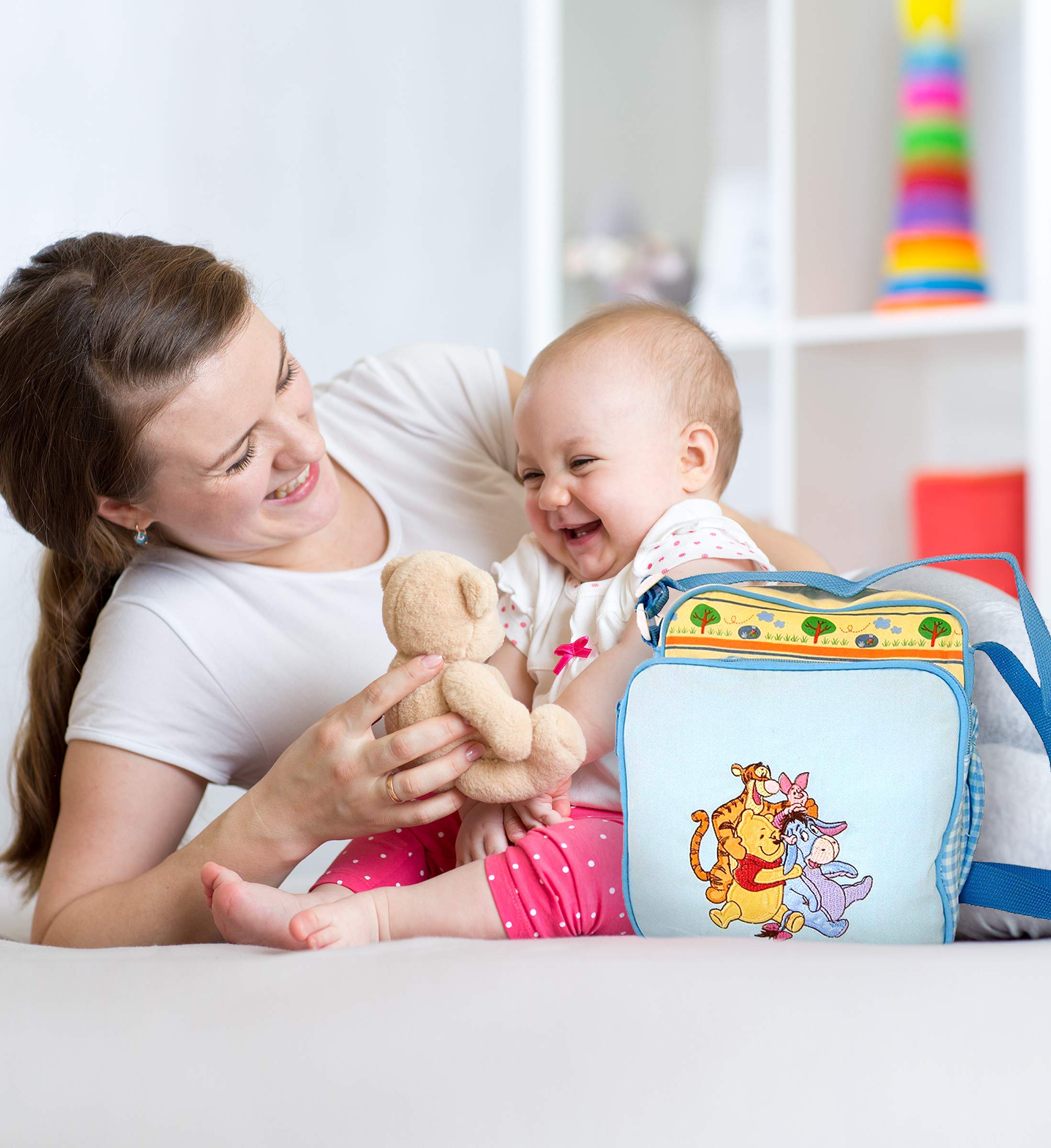 Disney Winnie the Pooh Mini Diaper Bag - Blue