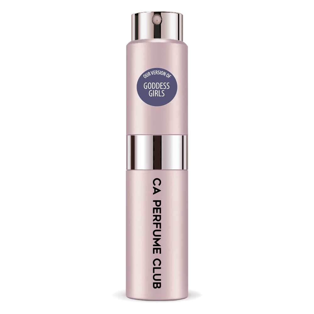 CA Perfume Impression of Carolina H. Goddess Girls For Women Replica Version Fragrance Dupes Concentrated Long Lasting Eau de Parfum Spray Refillable Atomizer Bottle 0.27 Fl Oz/ 8ml