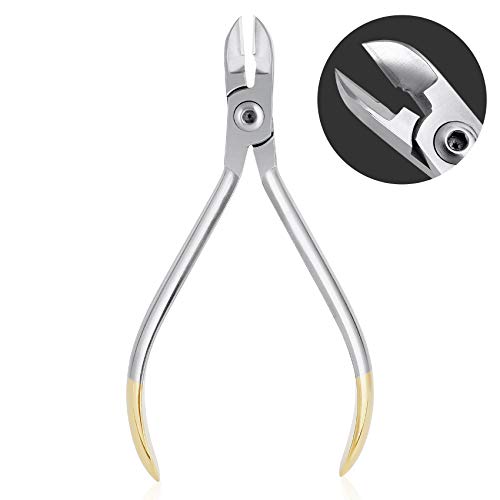 Dental Ligature Cutter Plier, Orthodontic Light Wire Cutting Pliers Instruments with Tip, Wire Cutter Dental Instrument Tool for Dentists