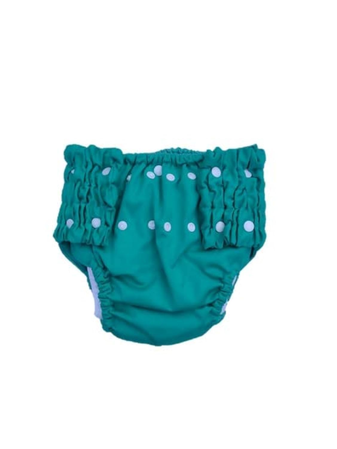 Night Time Washable Cloth Pull Up Diapers for Toddlers and Preschoolers, Ages 2 Years to 6 Years (Teal Green, Large (4-6 Years))
