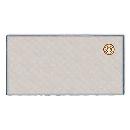 GuineaDad Liner | Guinea Pig Fleece Cage Liners | Guinea Pig Bedding | Extra Absorbent Bamboo | Waterproof Bottom (C&C 2x1, Grey)