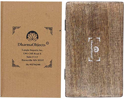 DharmaObjects Hand Carved Tree of Life Wooden Box Keepsake Storage Multi Utility