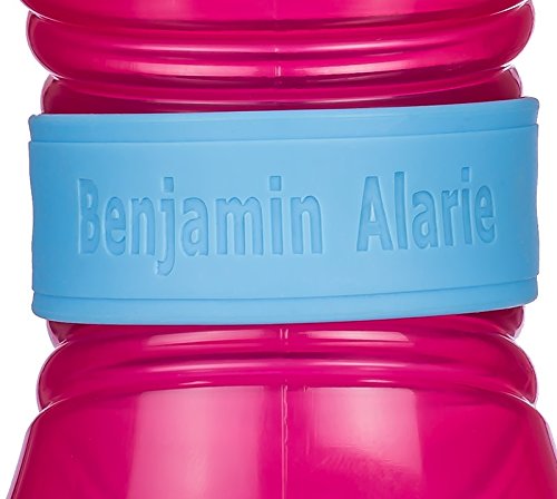 Custom Baby Bottle Labels for Daycare Blue Pink or Orange 4 Pack Sippy Cup Labels Personalized Bands