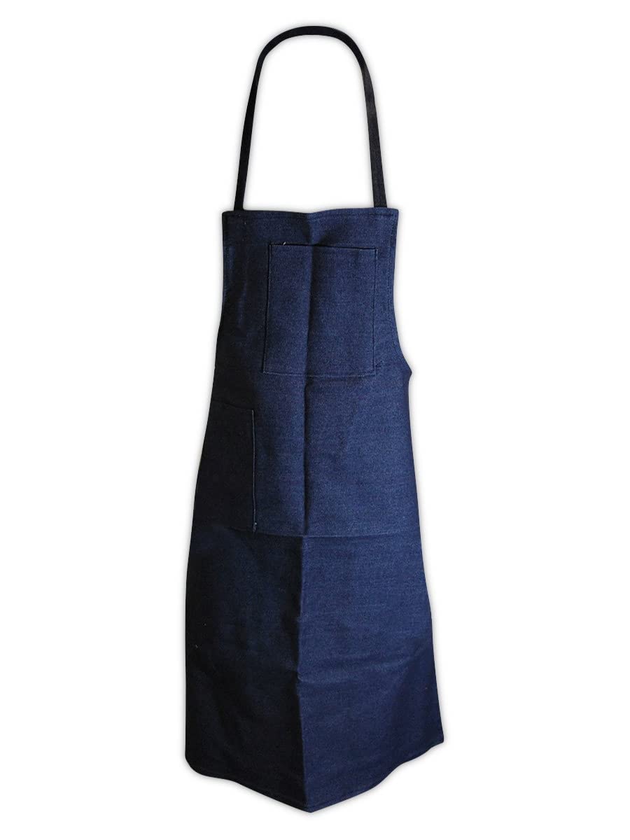 MAGID Denim Bib Style Protective Work & Lab Aprons, 1 Pairs, (B8362P)