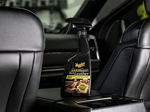 Meguiar's G10916 Gold Class Rich Leather Cleaner & Conditioner - 15.2 oz.