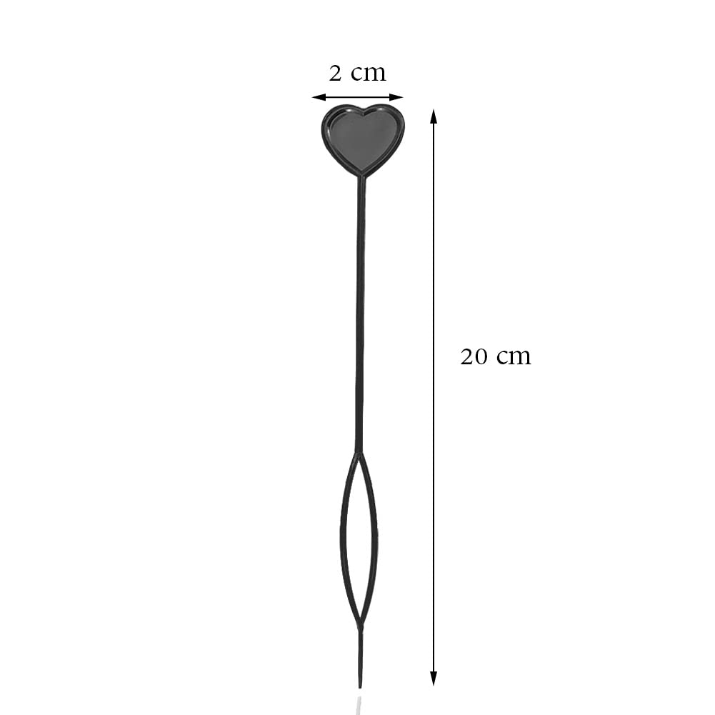 MagiDeal Quick Beader for Loading Beads/Automatic Hair Beader (6 Pack, Black)