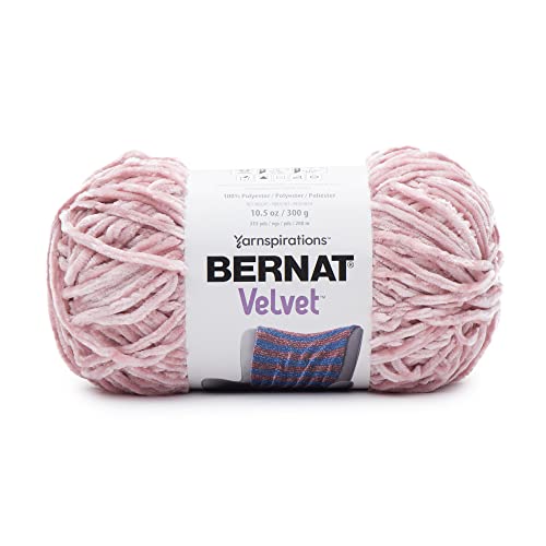 Bernat Velvet Yarn, 2 Pack, Quiet Pink 2 Count
