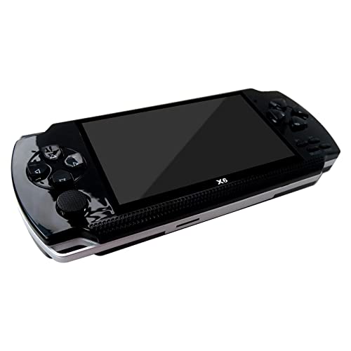 4.3'' Retro Portable Mini Handheld Video Game Console 8GB 128-Bit LCD Kids Color Game Player Built-in 10000 Games(Black), US Ship