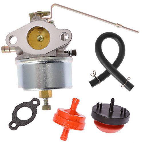 640090 Carburetor for Tecumseh 640090 640341 640311 640342 MFG # 5299 5070 Carb Toro Snowblower with Fuel Filter Primer Bulb