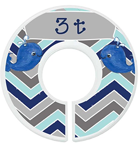 Mumsy Goose Nursery Closet Dividers Closet Organizers Baby Boy Clothes Dividers Nautical