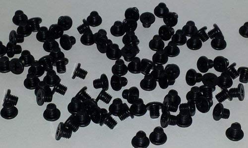 RapidSparesLtd 500 M3X3MM Black ZINC Wafer Head Machine Screws Bulk Buy Screw Pack HDD Hard Drive Screws