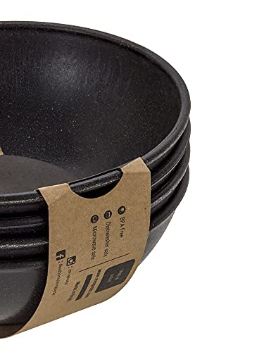 EVO Sustainable Goods Bowl Set, 24 oz. , Black