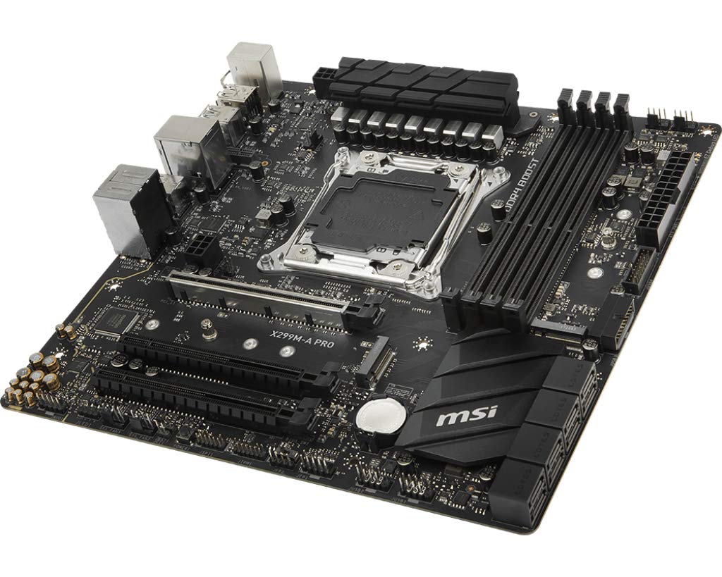 Msi X299M-APRO X299m A Pro, Black