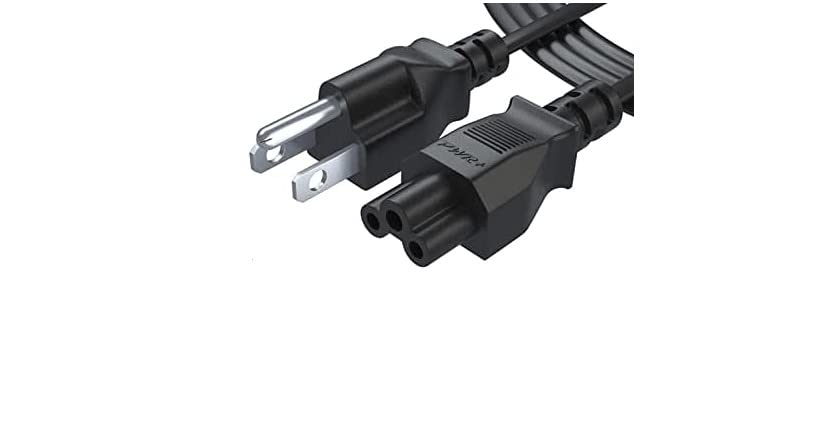 PowerTech AC Adapter - Power Supply for LG 34WN80C-B & 34WN80C Curved UltraWide Monitor, 34W, 5V DC, Black, Barrel Connector