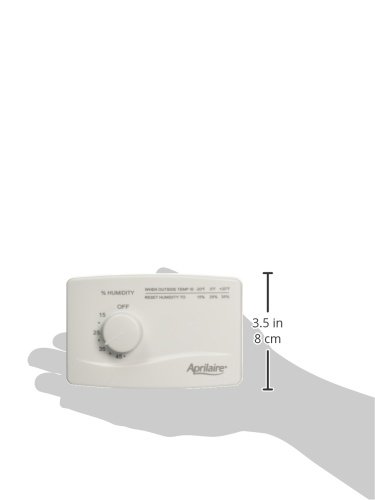AprilAire 4655 Manual Whole-House Duct or Wall Mounted Humidifier Control Humidistat for AprilAire Whole-House Humidifiers, Low Voltage 24VAC