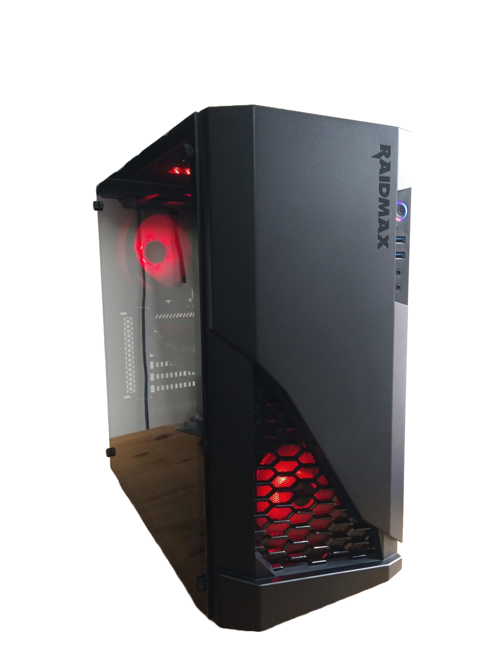 Centaurus Scorpius Gaming Computer - Intel i7-12700K 12-Core, Liquid Cooler, Radeon RX 7800 XT, 32GB RAM, 512GB NVMe SSD + 2TB HDD, Windows 11, WiFi, Glass, RGB | 4K VR Ready PC for Gamers