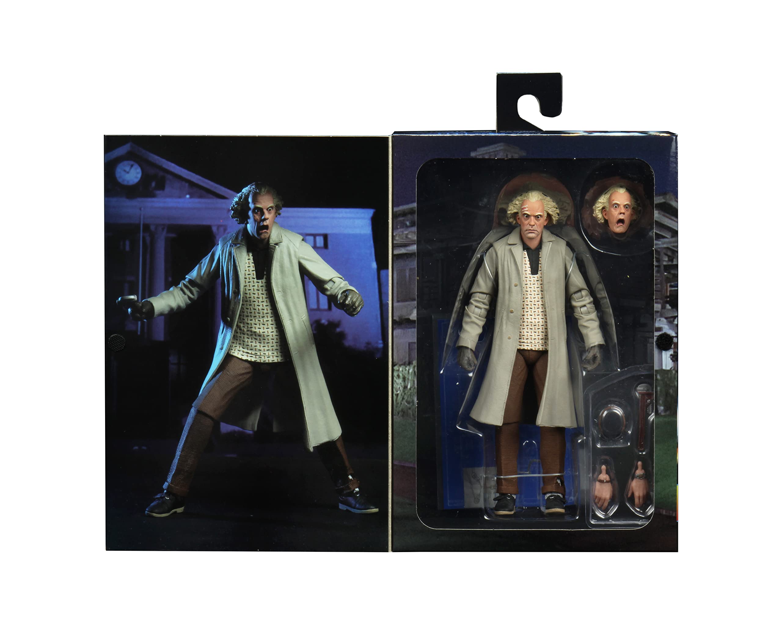 Back to The Future Ultimate Doc Brown - 7" Action Figure - NECA