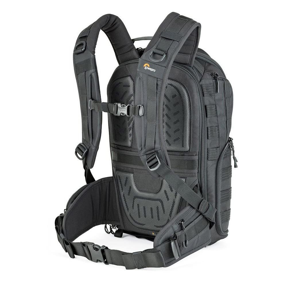 Lowepro ProTactic 350 AW II Modular Backpack with All Weather Cover for Laptop Up to 13 Inch for Professional Cameras, Mirrorless, CSC and Drones, LP37176-PWW, Black