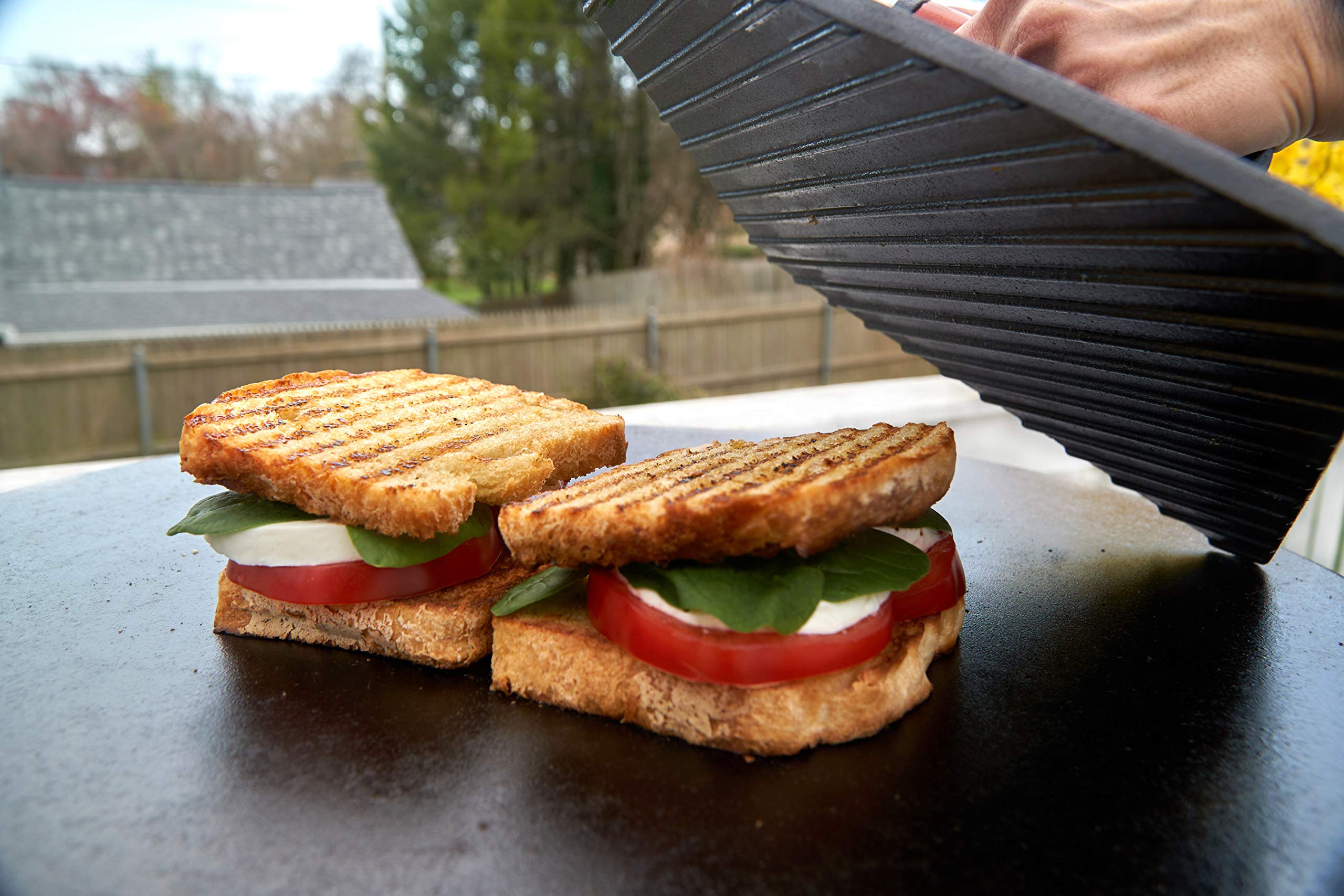 Cuisinart CGPR-223 XL Cast Iron Griddle Press