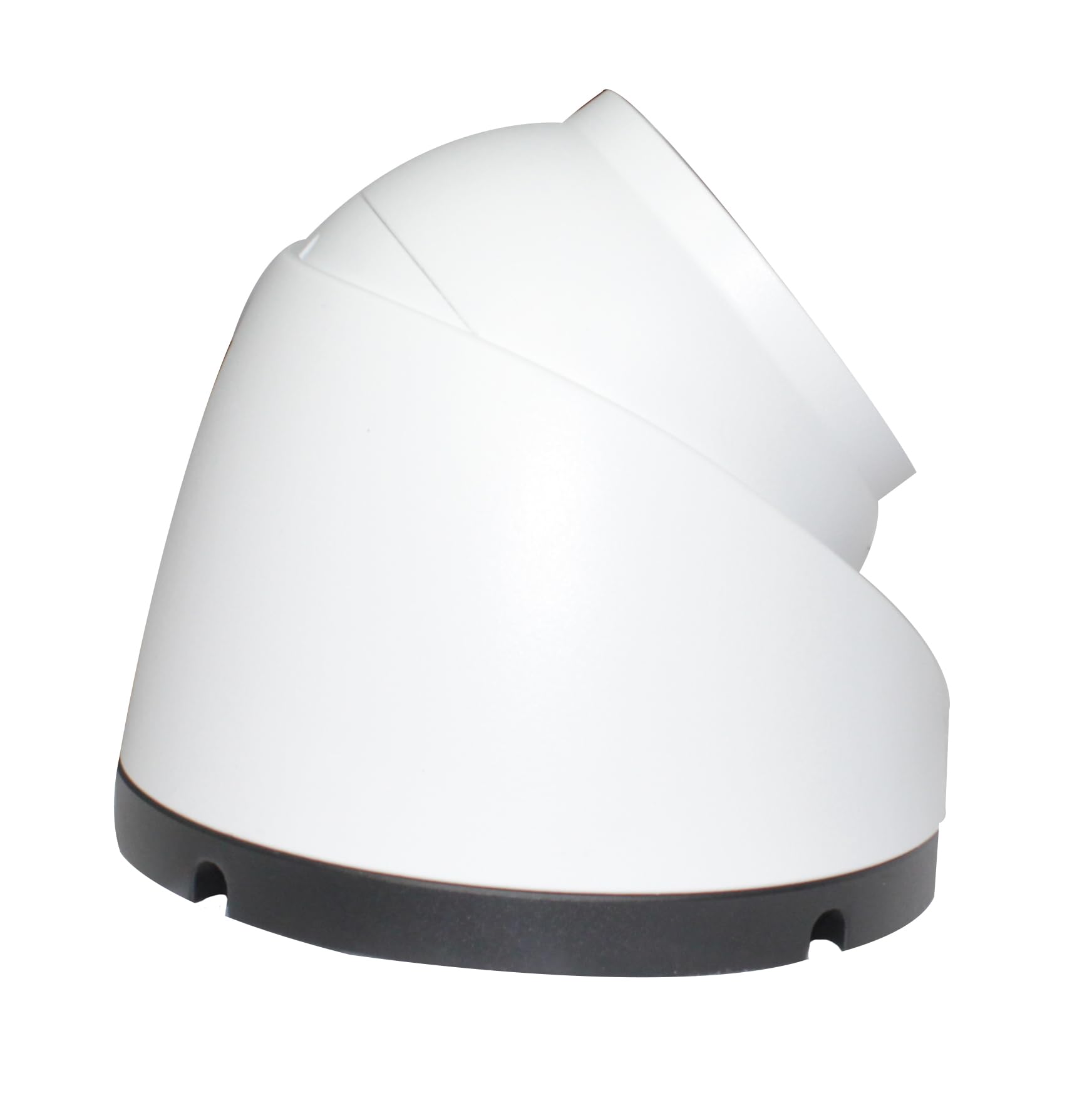 Sinis 8MP Security Analog Dome Camera,TVI/AHD/CVI/960H, 100ft IR/Colorfull Night Vision, IP67 Outdoor Waterrproof, 2.8mm Fixed Lens, White Turret Camera, Default 8MP TVI Output