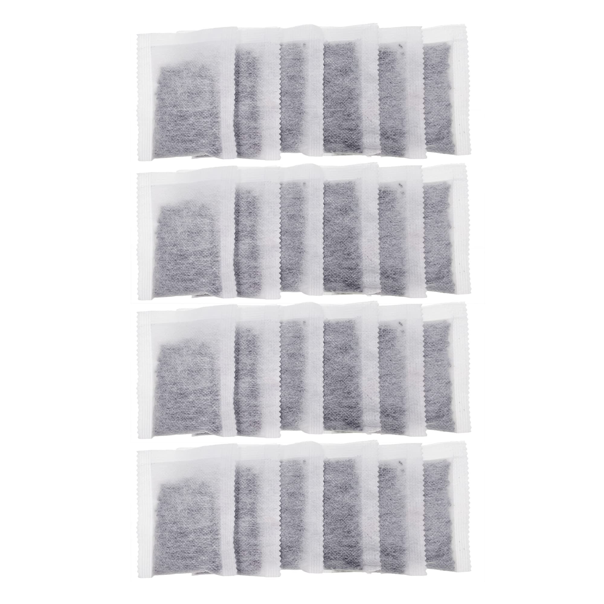 24 Pack Replacement Activated Charcoal Distiller Filters - Coconut Shell Activated Carbon Filter Sachets -Compatible with Megahome and other Countertop Distillers