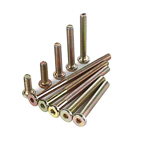 Crib Screws Bolts Replacement Hardware Parts Kit M6x75 65 55 50 35 20 16mm Crib Bolt Barrel Nut Compatible with Graco Benton Cribs Dream On Me Chelsea Carson Classic Synergy Cribs DaVinci Kalani Cribs