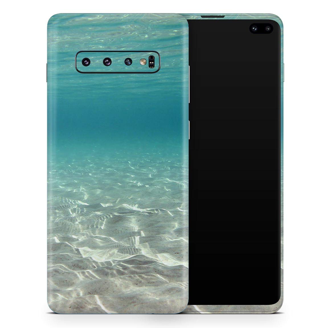 DesignSkinz Under The Sea Scenery Protective Vinyl Decal Wrap Skin Cover Compatible with The Samsung Galaxy S20 (Screen Trim & Back Glass Skin)