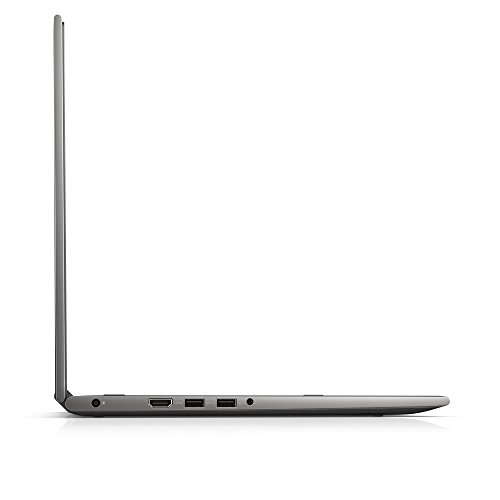 Dell i5568-0463GRY 15.6" FHD 2-in-1 Laptop (Intel Core i3-6100U 2.3GHz Processor, 4 GB RAM, 500 GB HDD, Windows 10) Gray