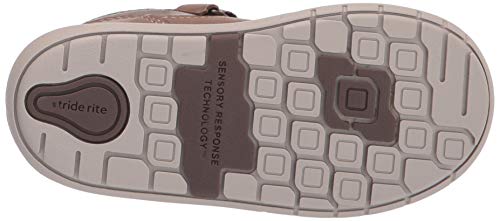 Stride Rite Boys SRT Ryker Sneaker, Greige, 4 Wide Infant