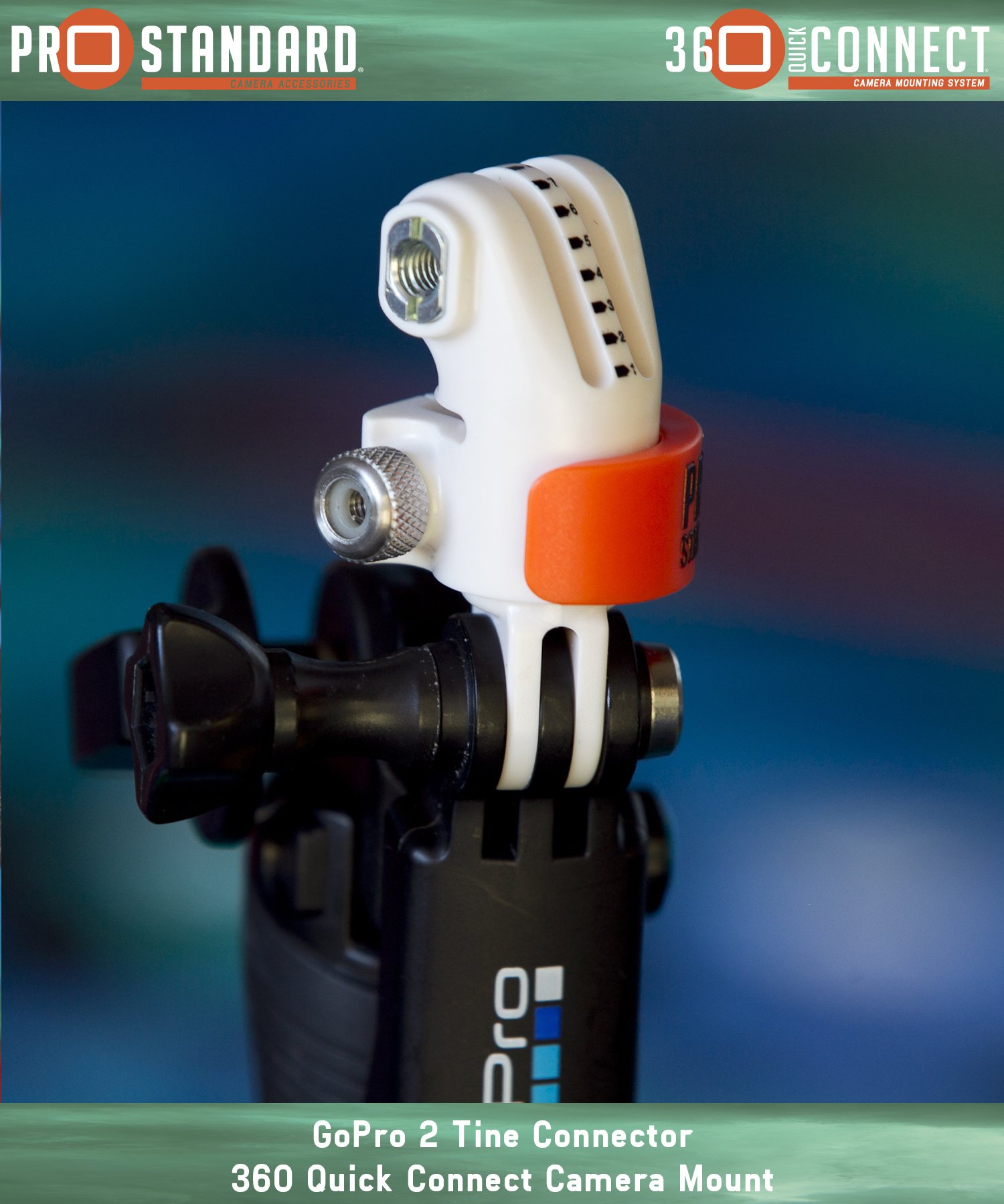 360 Quick Connect 6 Piece Bundle-GoPro Compatible