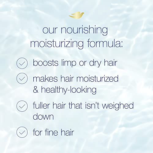 Dove Oxygen Moisture Shampoo 6 count Volumizes Fine Hair with Bio-Nourish Complex 12 oz