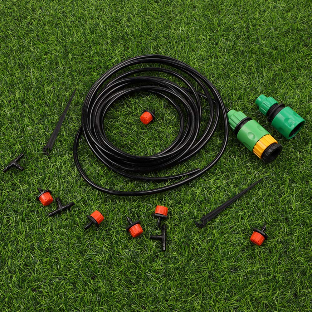 SUCOHANS 100FT 1/4 inch Blank Distribution Tubing Drip Irrigation Hose Garden Watering Tube Line,Drip Line,Drip Irrigation,Drip Tube