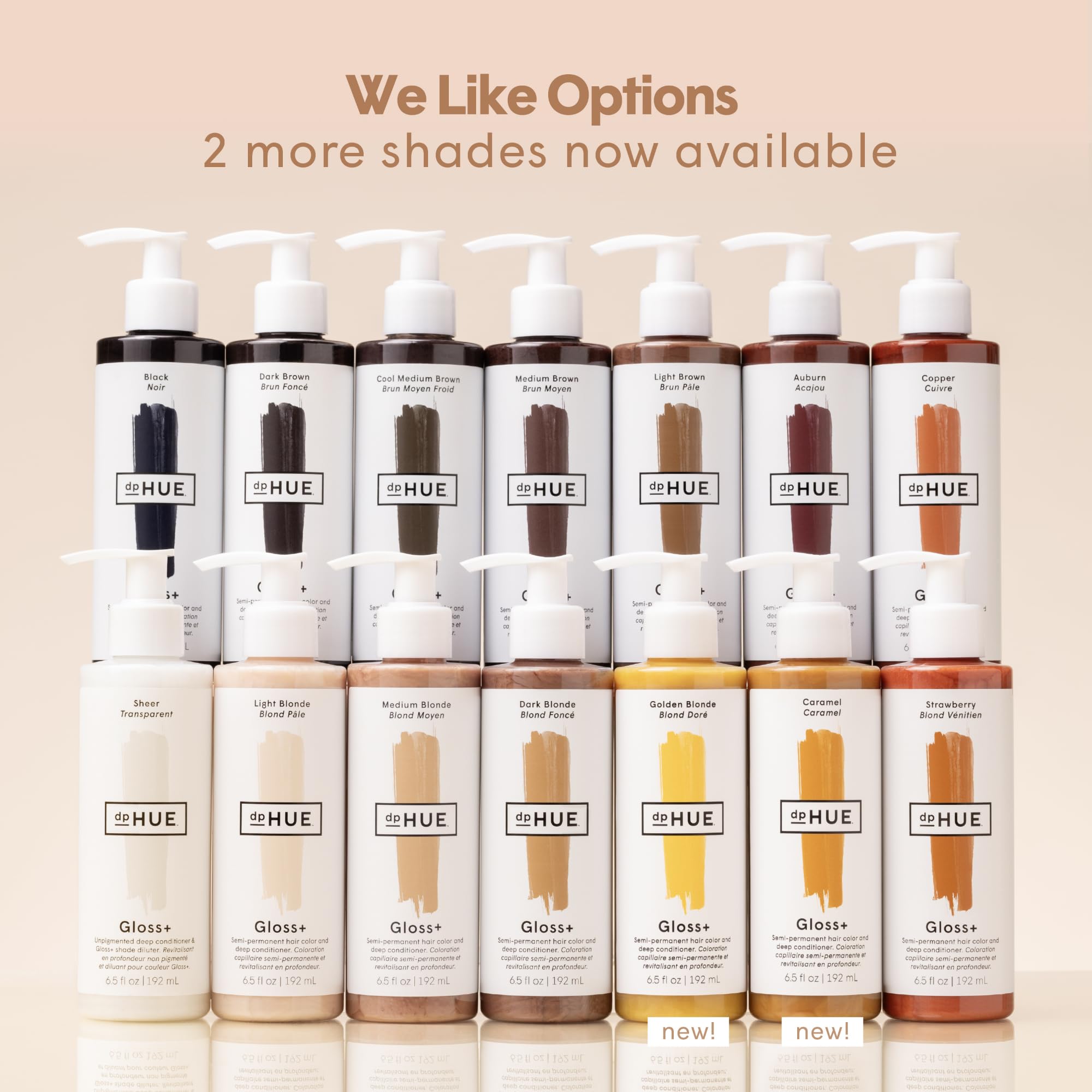 dpHUE Gloss+, Dark Brown - 6.5 oz (8-12 Applications) - Semi-Permanent Hair Color & Conditioner - Lasts Up to Eight Washes - Paraben, SLS & SLES Sulfate Free - Vegan, Leaping Bunny Certified