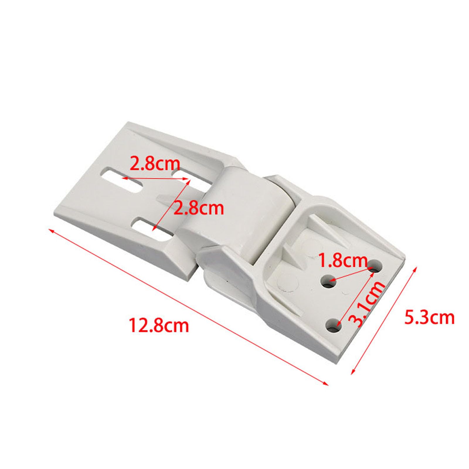 Chest Freezer Hinge Universal For Small Freezer Hinge Folding Universal Chest Freezer Counterbalance Hinge, Suitable Chest Freezer | Chest Freezer Hinge (3-Holes 4PCS)