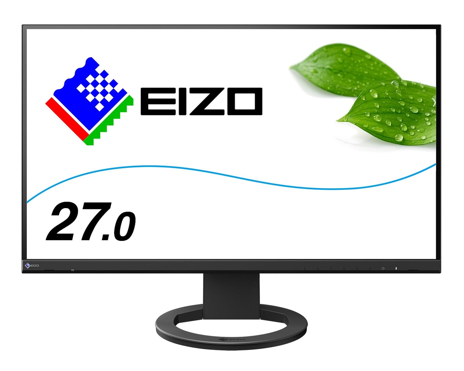 EIZO FlexScan EV2760-BK 27.0 Frameless Monitor (2560 x 1440/Anti-Glare IPS/Anti-Fatigue Reduction/Black/5 Year Warranty)