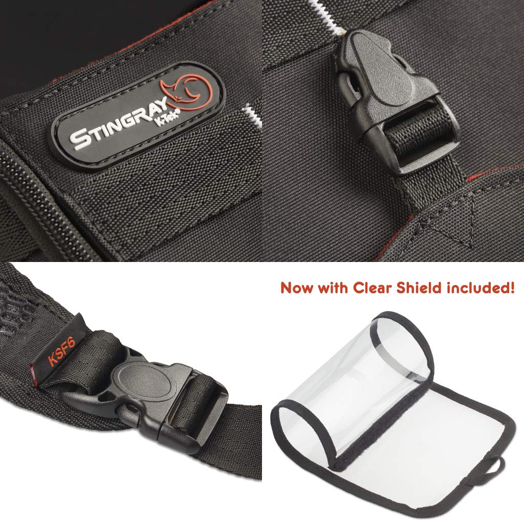 K-Tek KSF6 Stingray Bag for Zoom F6 Mixer/Recorder (Now with Clear Shield)