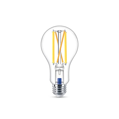 Philips LED A21 Ultra Definition Dimmable LED Light Bulbs - Flicker-Free 100w Light Bulbs with EyeComfort Technology - Soft White 2700K Lightbulb - 1600 Lumen - E26 Base - 2 Pack