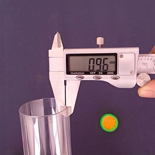 FANCYPUMPKIN Office Tubes Clear Storage and Transport Tube Blueprint Holder Tube Length 40cm, Transparent