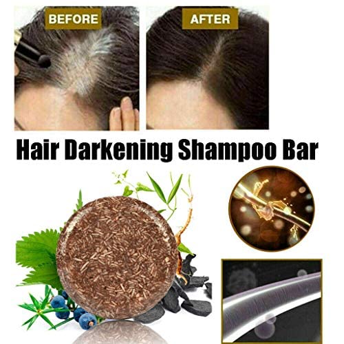 Shampoo Bar for Hair - Handcrafted with Black Rice Water & Natural Herb Ingredients - Zero Waste Packaging & Eco friendly