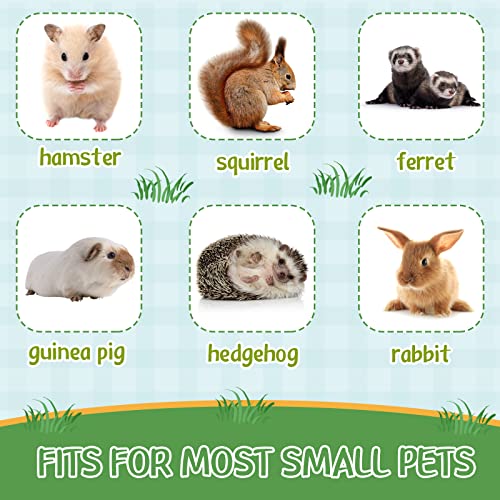 6 Pcs 3 Layers Rat Hammock Pet Cage Hammock Small Animal Hanging Hammock Ferret Cage Accessories Ferret Bed for Guinea Pig Squirrel Rat Chinchilla Sleeping and Playing (6 Colors)