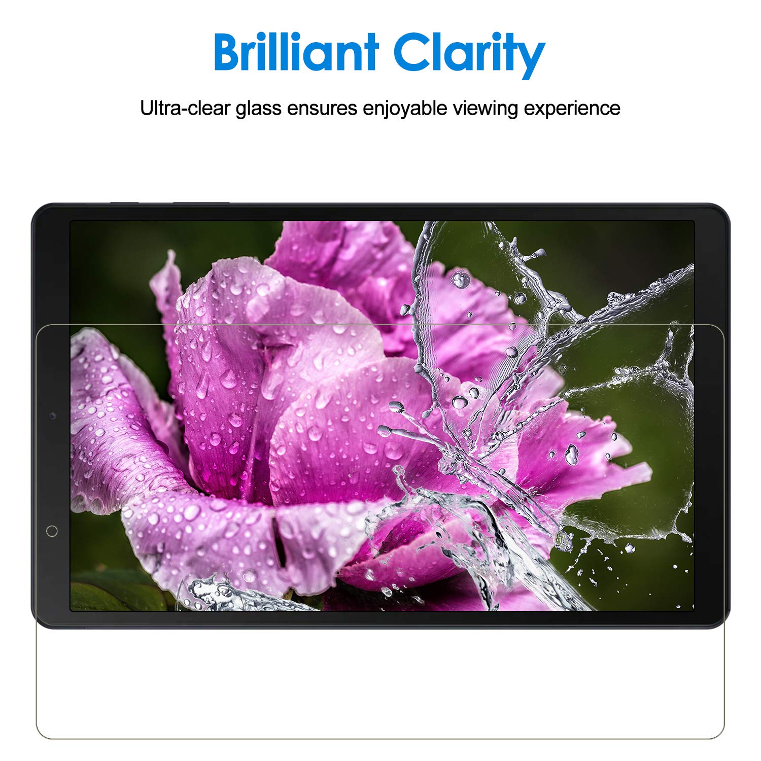 JETech Screen Protector for Samsung Galaxy Tab A 10.1 2019 (SM-T510/T515/T517), Tempered Glass Film