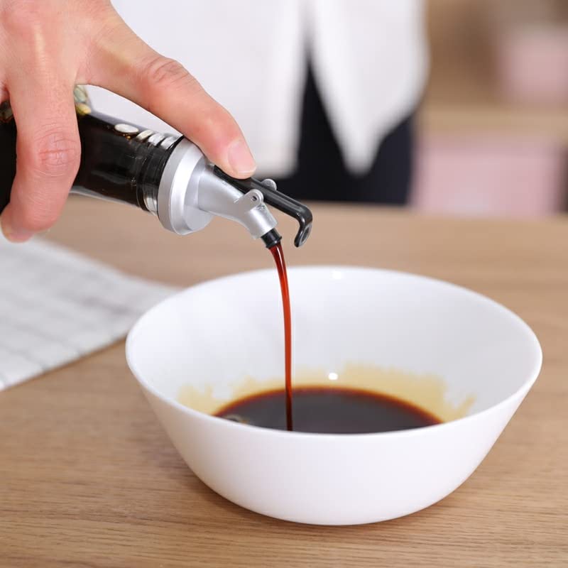 5PCS Oil Sprayer, Drip Wine Pourers Liquor Dispenser, Leak-proof Nozzle ABS Lock Sauce Boat Bottle Stopper Of Kitchen Bar BBQ Tool