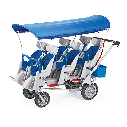 Children’s Factory AFB6850F Runabout 6 Passenger Stroller, Multi