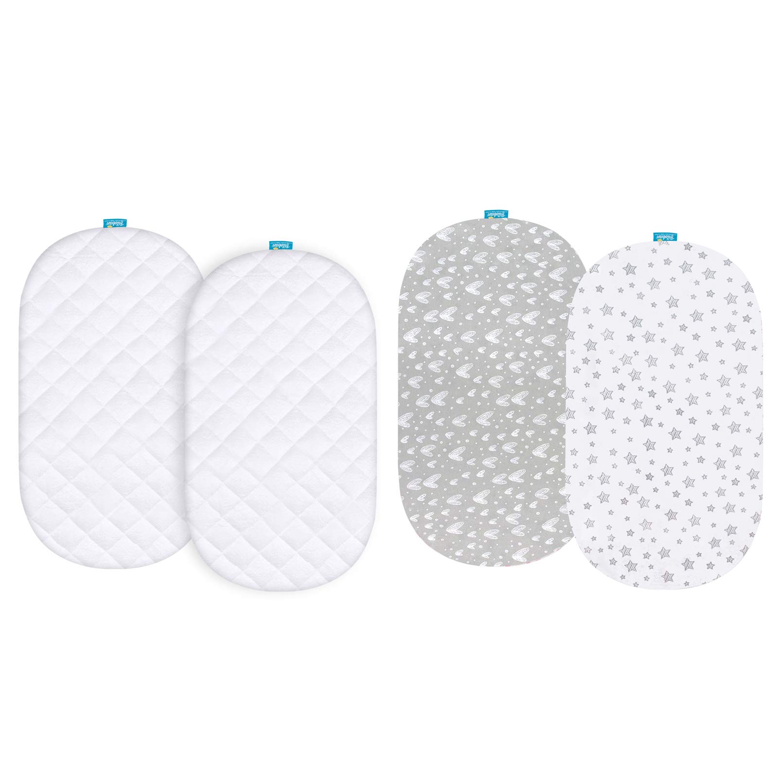 Bassinet Mattress Pad Covers and Sheets Fit for Graco Sense2Snooze Bassinet