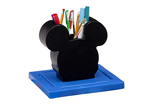 Delta Children 4-Piece Kids Furniture Set (2 Chairs and Table Set & Fabric Toy Box), Disney Mickey Mouse