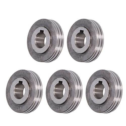 5Pcs Welder Wire Feed Roller Groove Feeding Guide Wheel 0.8 to 1.0mm for Electronic Appliances, Instrumentation, Home Appliances, Welding Components