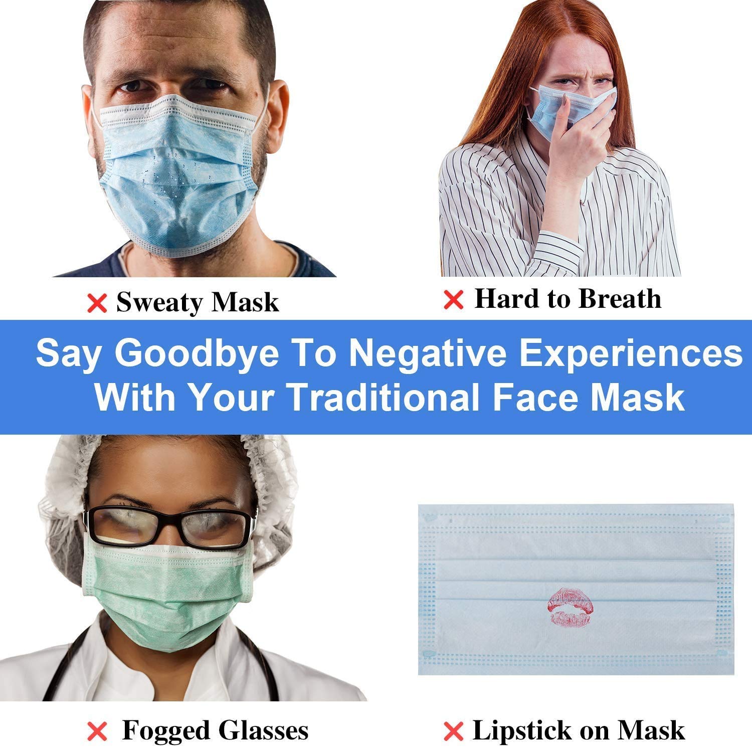 3D Mask Bracket Internal Support Frame,Silicone Reusable Face Shield,Breathe Cup for mask,mask Inserts,Plastic mask Insert(5 Pack)