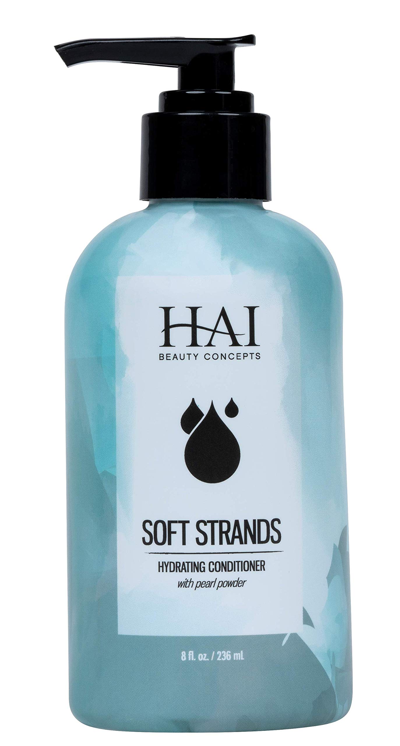 SOFT STRANDS Conditioner by HAI - Deep Cleansing and Moisturizing Professional Formula w/pump