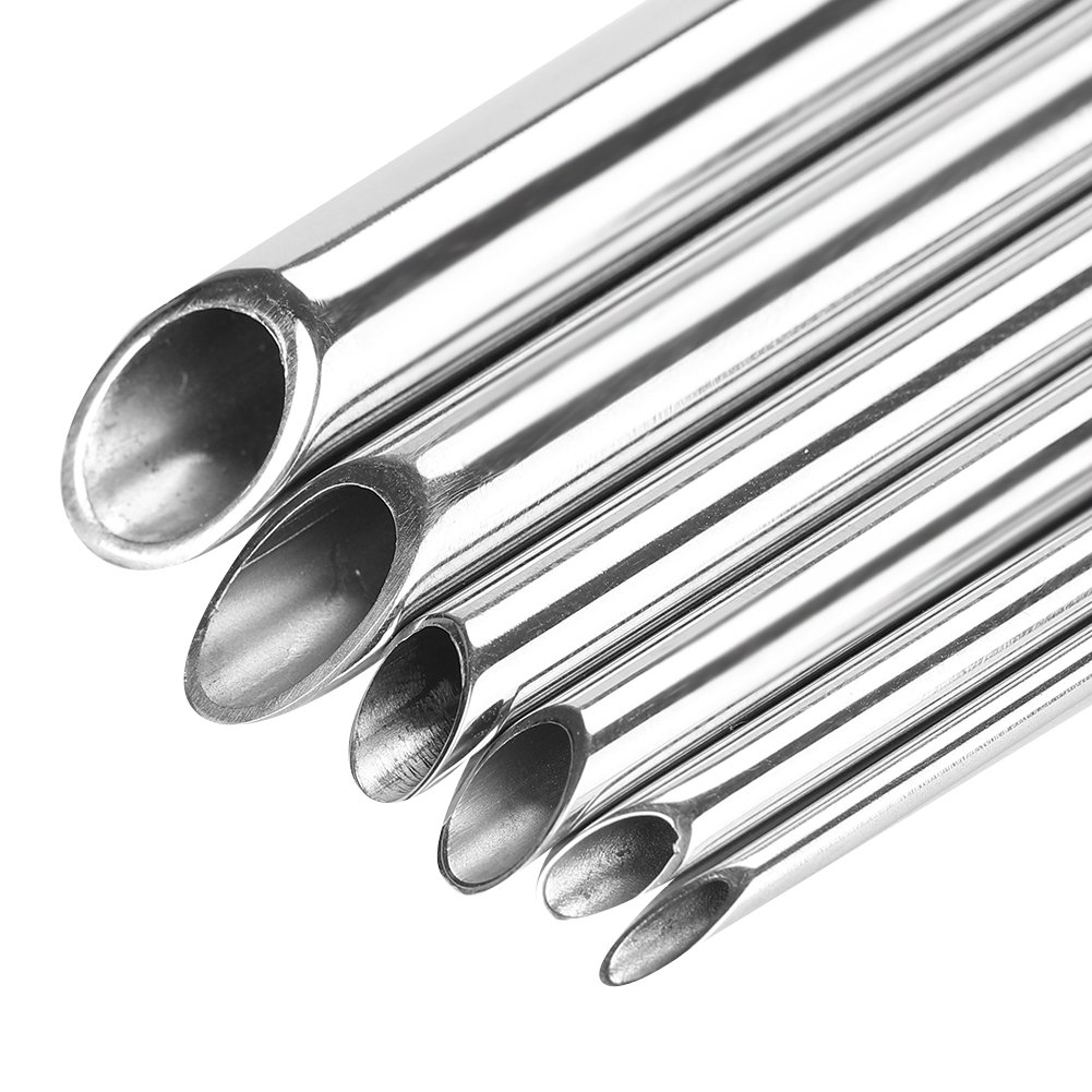 Stainless Steel Piercing Receiver Needle Receiving Tube Body Jewelry Holding Piercing Tool (8mm)