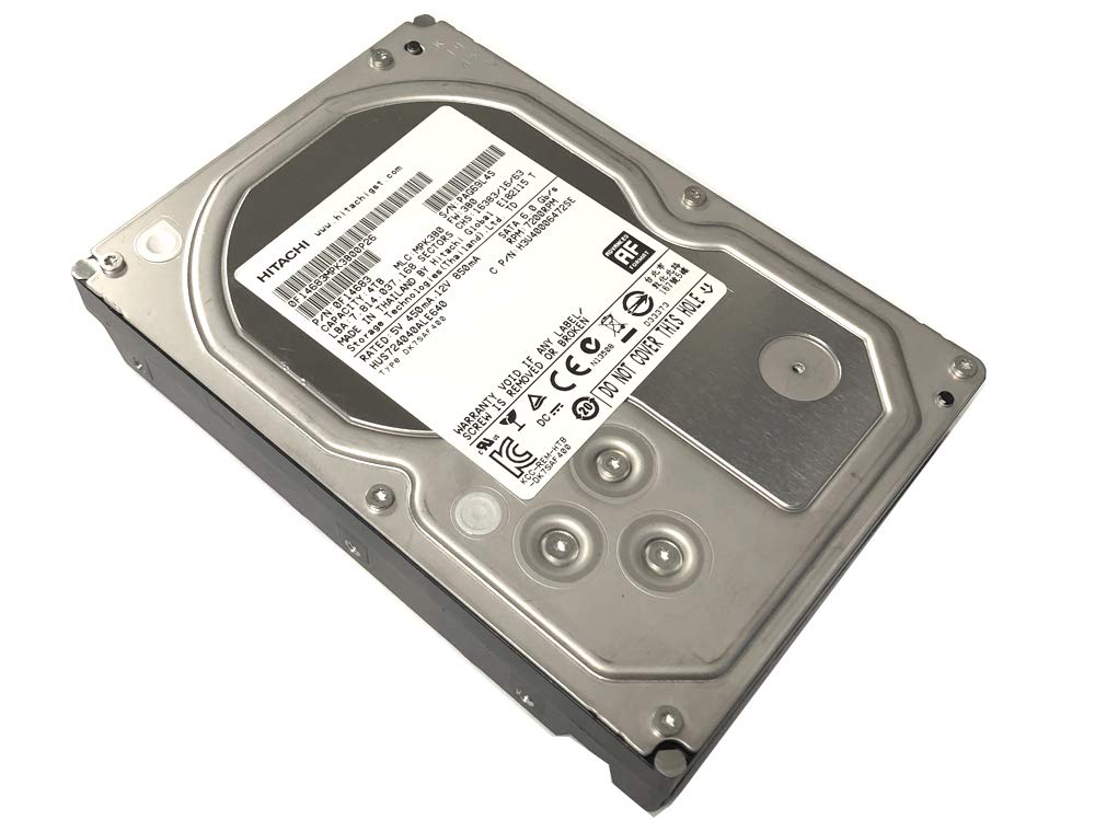 Hitachi Ultrastar 7K4000 4 Terabyte 4TB SATA 7200RPM 64MB Hard Drive - 0F14683 (Renewed)